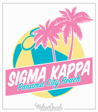 Beach Themed Fraternity and Sorority Shirts - Metro Greek Shirts