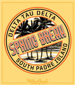 Beach Themed Fraternity and Sorority Shirts - Metro Greek Shirts