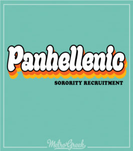 Order Panhellenic T-Shirts for Recruitment Season | MetroGreek