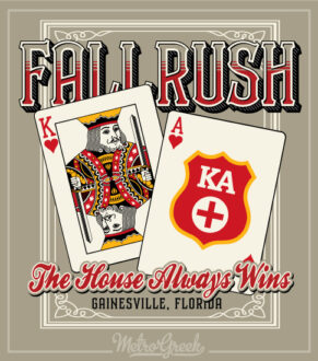 2296 Fraternity Rush Shirt Cards | Metro Greek