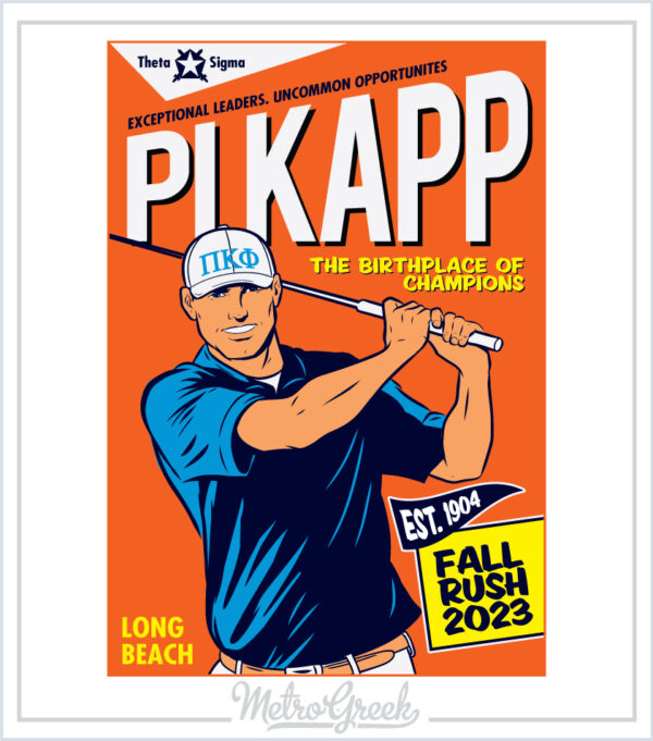 Order Fraternity Rush Shirts for your Chapter - Greek T-shirts