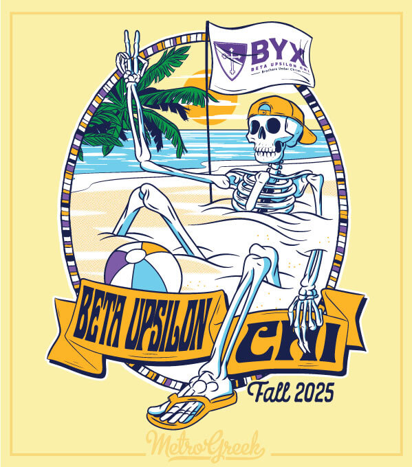 Beta Upsilon Chi Shirts | Metro Greek